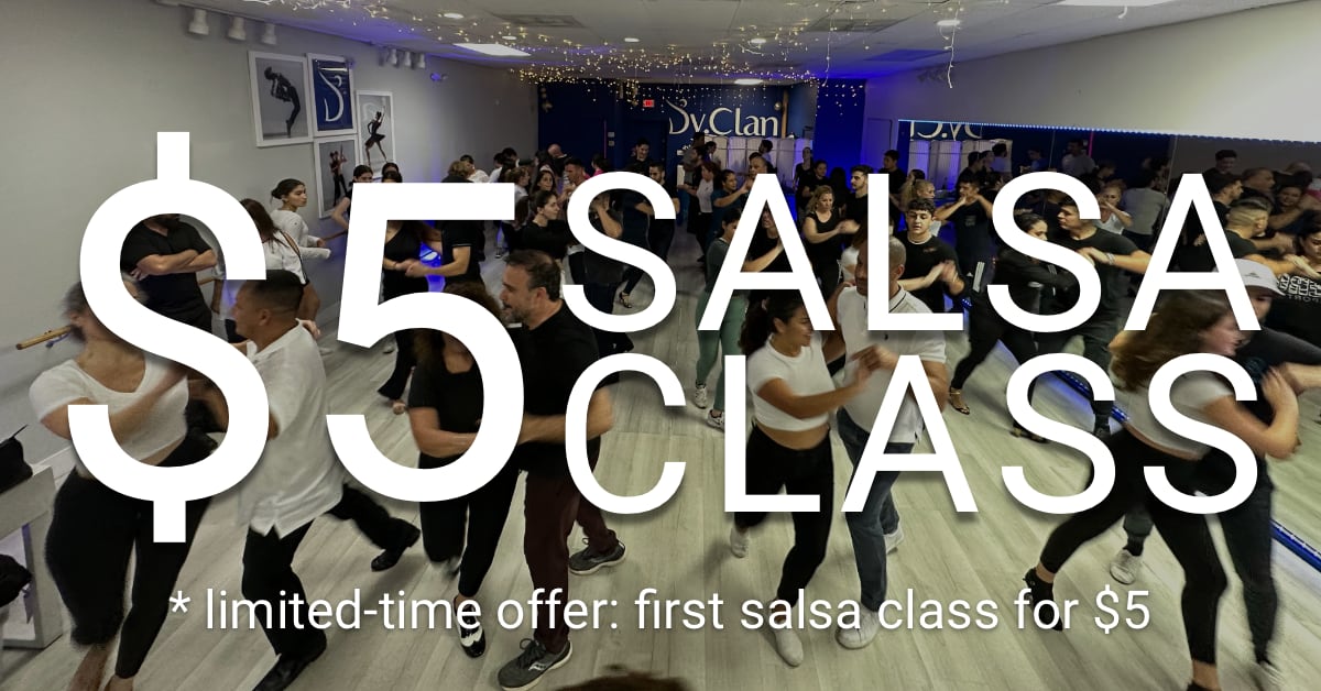 $5 First Salsa Class - Dy.Clan Dance Studios